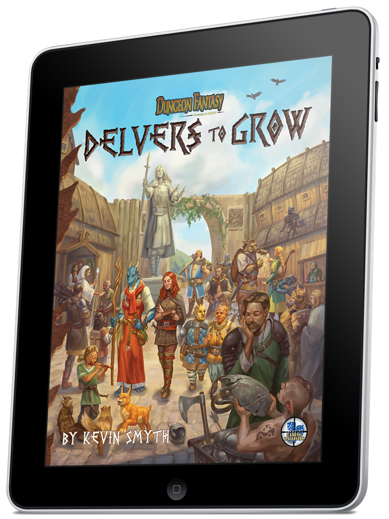 Delvers to Grow: Core Book – Gaming Ballistic